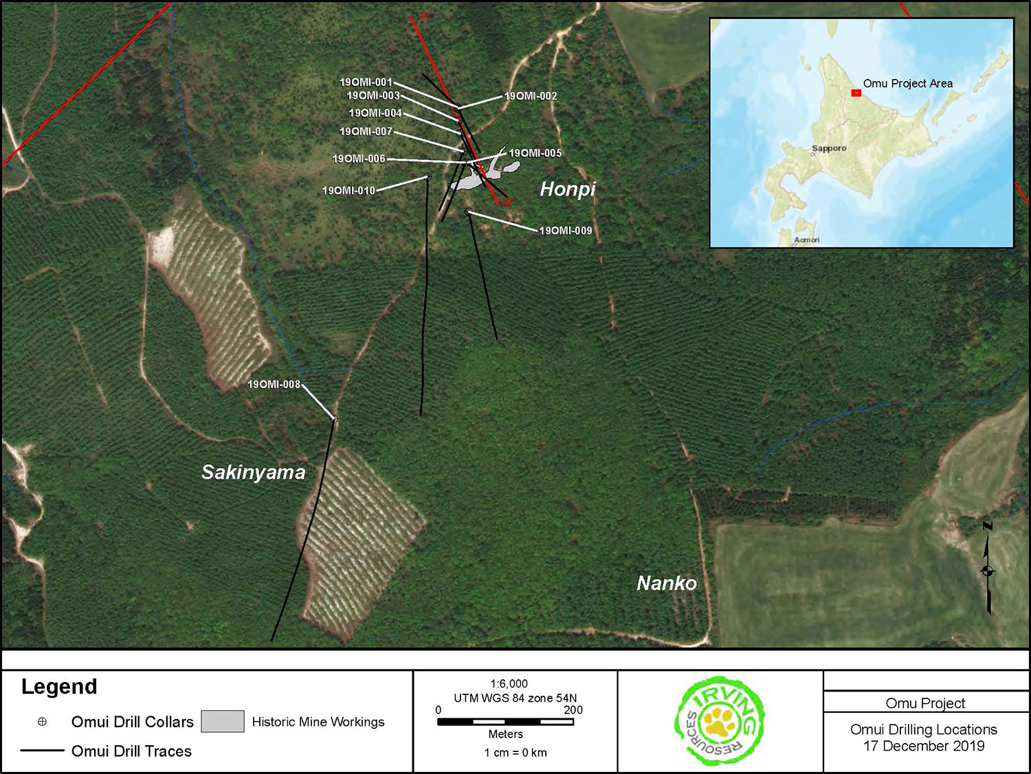 Irving Resources’ First Drill Holes at Omui Mine Site Return High-Grade ...